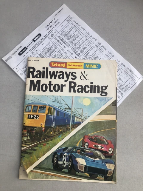 1968 TRIANG HORNBY Railways & Minic Catalogue 14th Edition + Price ...