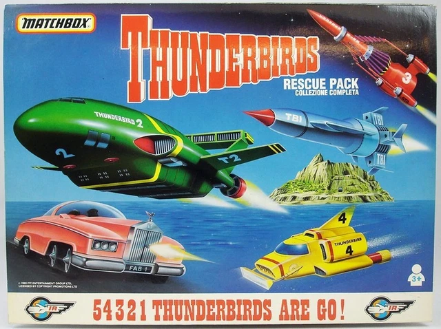 MATCHBOX THUNDERBIRDS RESCUE Pack set 1992, complete, very good condition. £28.00 - PicClick UK