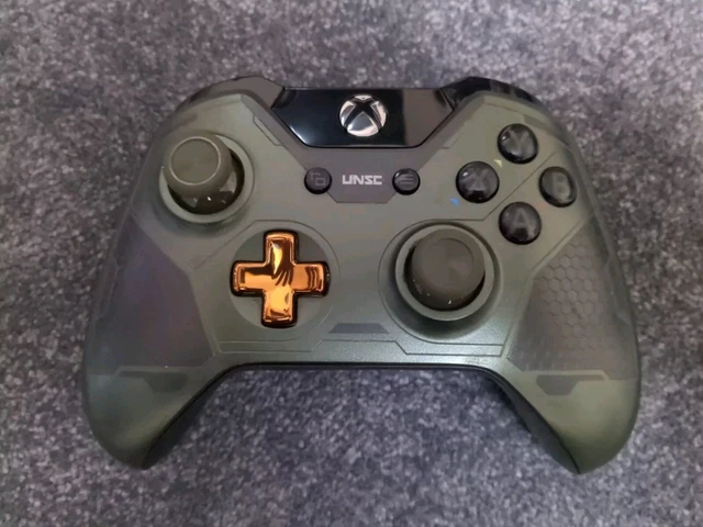 MICROSOFT XBOX ONE Halo 5 Master Chief Limited Edition Controller 1697 ...