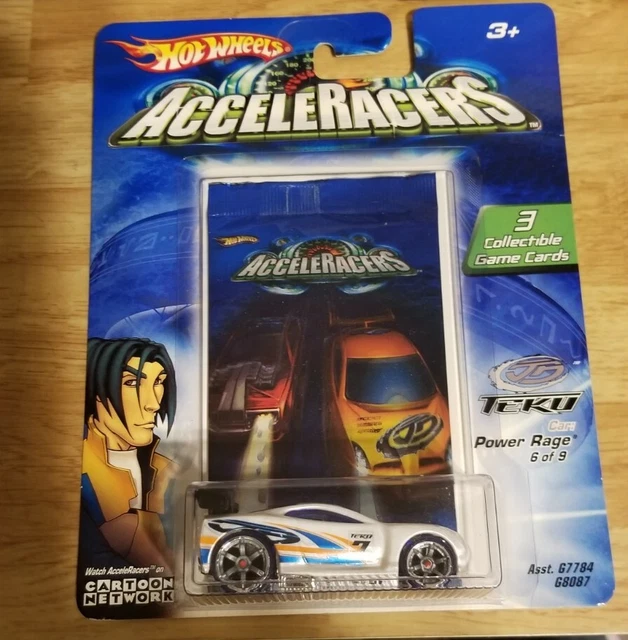 2005 HOT WHEELS AcceleRacers Teku Power Rage #6 of 9 3 Game Cards EHTF ...