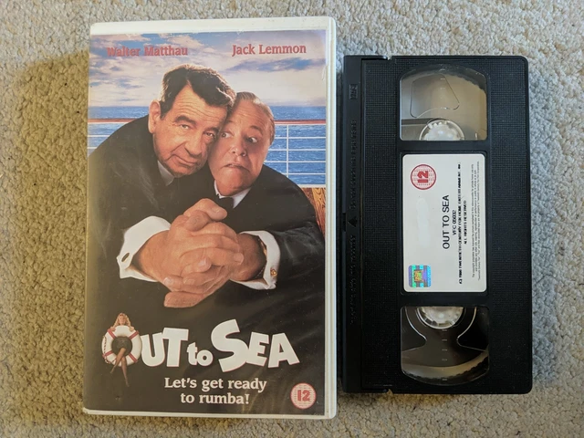 OUT TO SEA ~ 20th Century Fox VHS Big Box Ex Rental ~ Walter Matthau ...