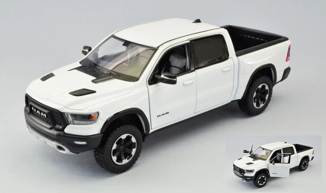 MINIATURE VOITURE AUTO Dodge RAM 1500 2019 Pick Up 1:24 diecast EUR 26 ...