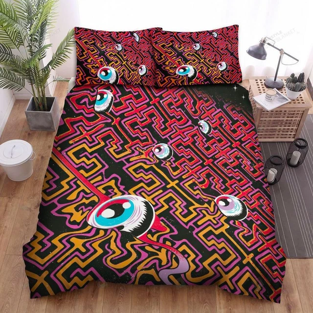TAME IMPALA POSTER Design Quilt Duvet Cover Set Bedspread Super King ...