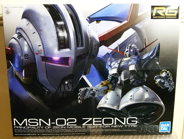 2021 BANDAI JAPAN RG 1/144 Mobile Suit Gundam MSN-02 Zeong New EUR 69 ...