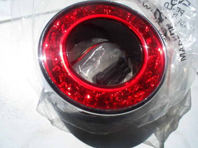 HELLA REAR LIGHT: LED 12v Stop / Tail 60mm Ring Red Lens £30.00 ...