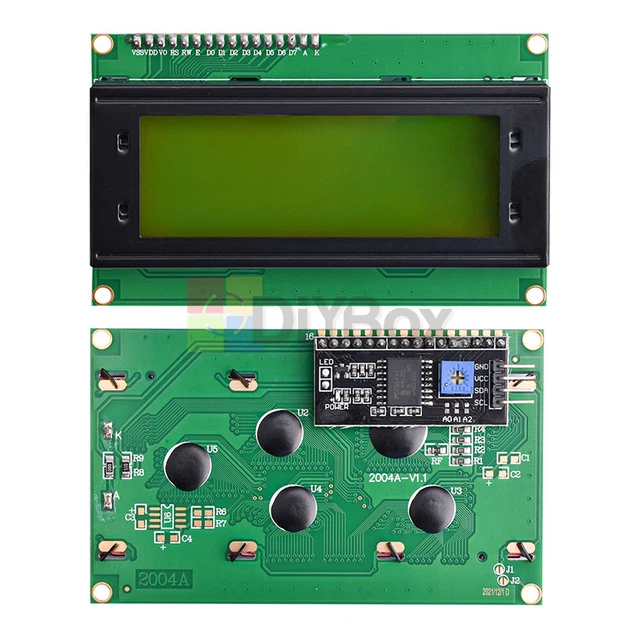 BLUE DISPLAY IIC/I2C/TWI/SP I Serial Interface2004 20X4 Character LCD ... BLUE DISPLAY IIC/I2C/TWI/SP I Serial Interface2004 20X4 Character LCD ...