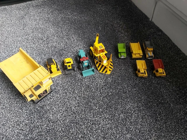 MATCHBOX DINKY TRUCK tipper loader dozer tractor models centaur aveling ...