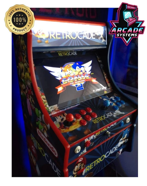 BARTOP ARCADE RETROCADE High End Mario & Sonic Theme Thousands Of Games Deposit! £1,450.00 ...