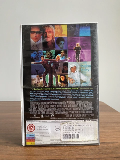 ZOOLANDER EX RENTAL - Big Box VHS, 2001, Blockbuster £7.99 - PicClick UK