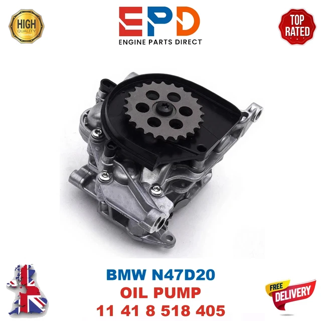 BMW N47D20 X5 Series 2.0L Diesel Engine Xdrive Rwd-E93 N47 Oil Pump ...