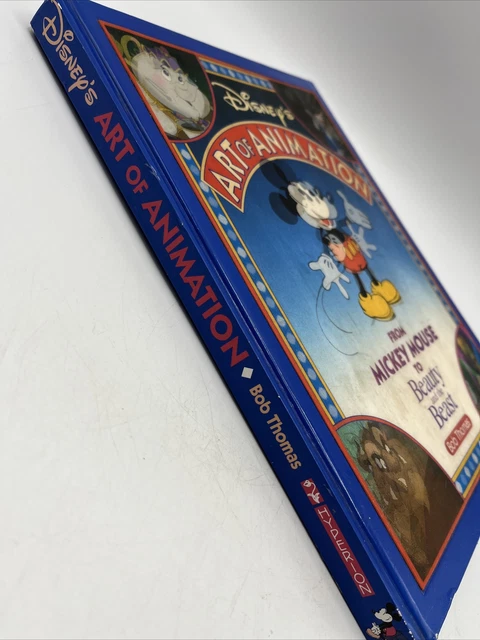 DISNEY'S ART OF Animation Book With Lenticular Cover By Bob Thomas £10. ...