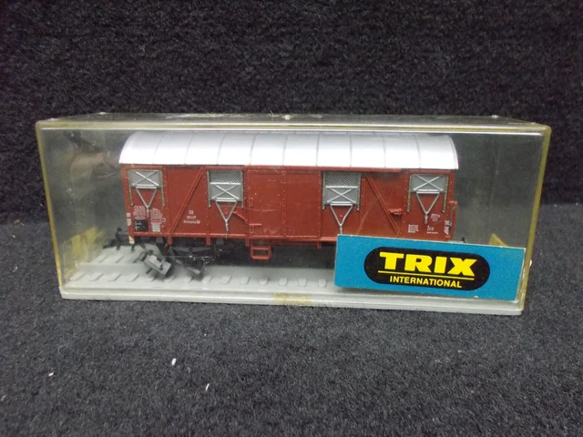 TRIX EXPRESS INTERNATIONAL 3665, Type Freight Car Gedeckt. #V-803-01 £ ...