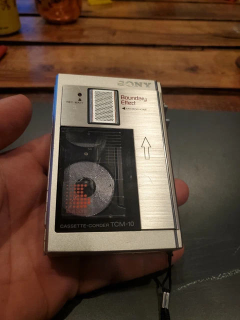 VINTAGE SONY CASSETTE recorder tape walkman wm-f10 tcm-10 player ...