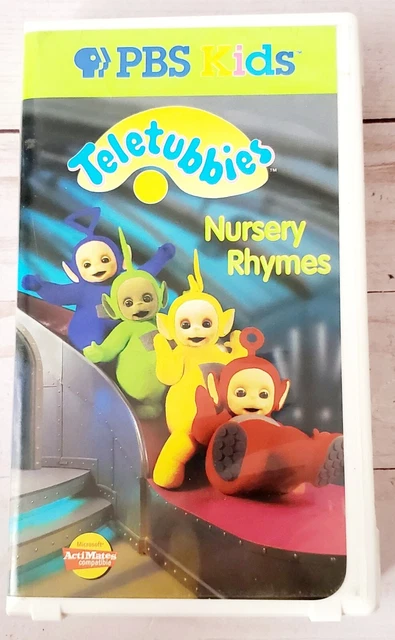 TELETUBBIES NURSERY RHYMES PBS Kids VHS Tape 1998 Tested And Works EUR ...