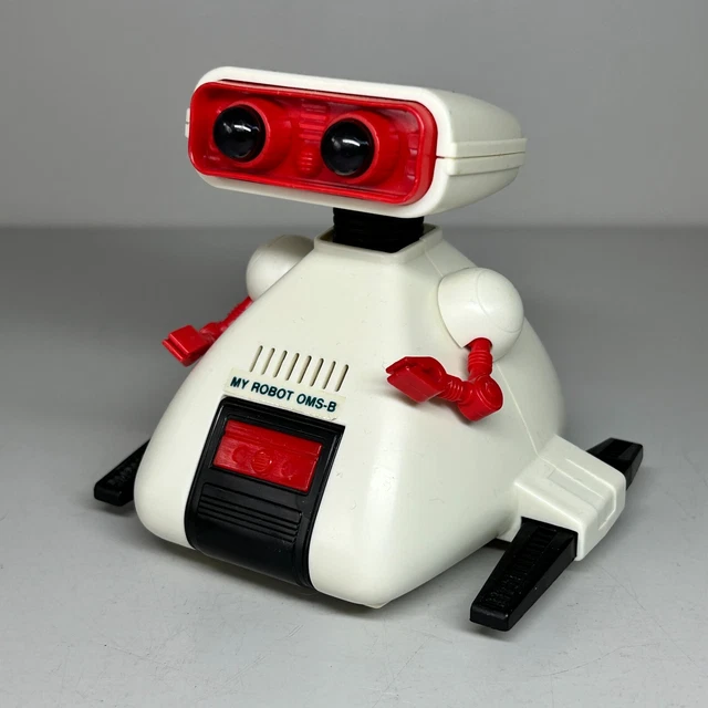 VINTAGE TOMY DINGBOT My Robot OMS-B Retro Toy Robot 1980s WORKING £39. ...