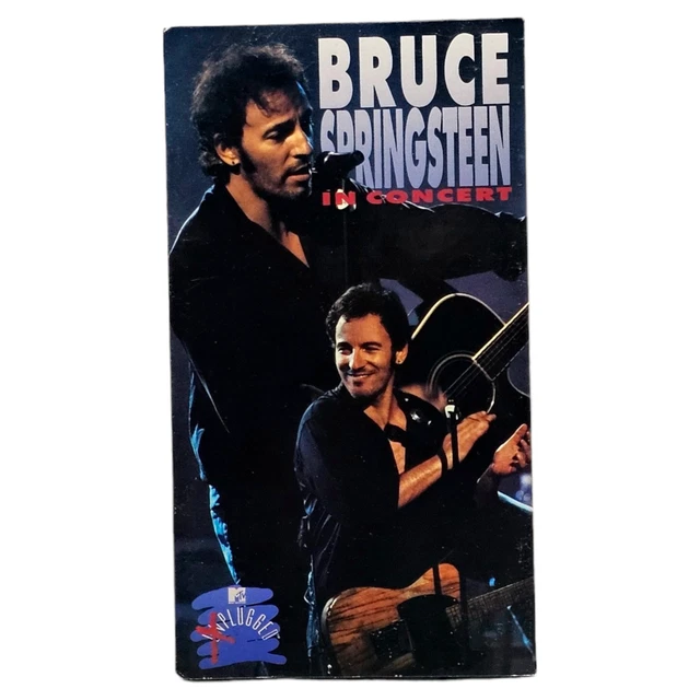 BRUCE SPRINGSTEEN PLUGGED VHS MTV Concert 1992 Live $9.94 - PicClick CA
