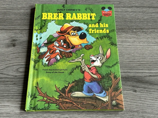 BRER RABBIT AND His Friends - Hardback Book - Song Of The South ...