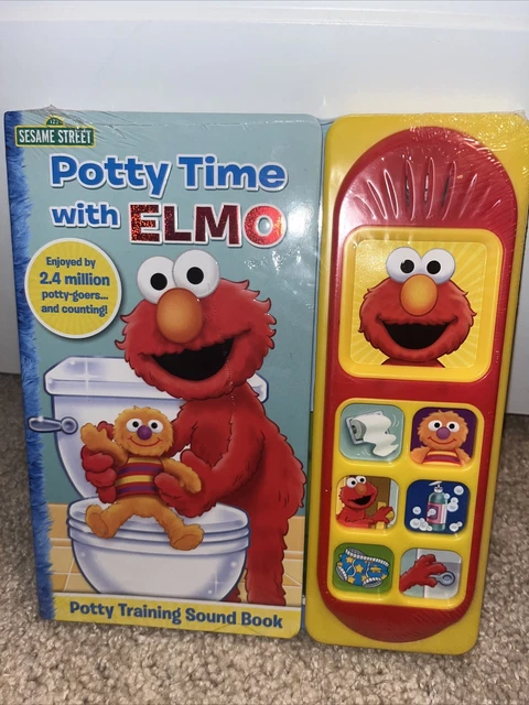 SESAME STREET: POTTY Time with Elmo Potty Training Sound Book by PI ...