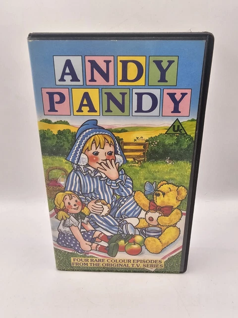 ANDY PANDY VHS - Rare Colour Episodes Children’s Video Tape UK PAL 1988 ...