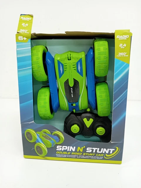 SPIN N' STUNT Double Sided Stunt Car 2.4GHz Radio Control Toy - B101 £ ...