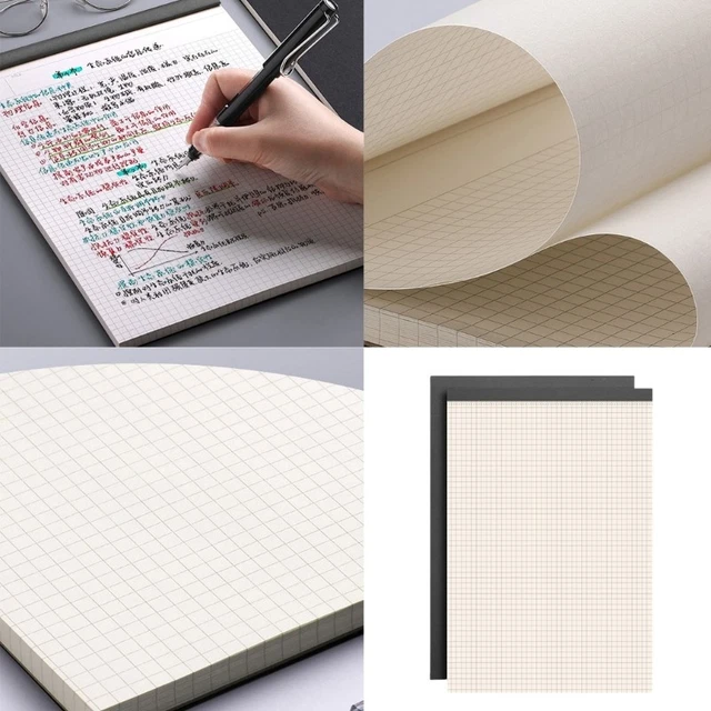 A 4 GRAPH Paper Pads 80 Sheets Graph Paper Notebook Office School ...