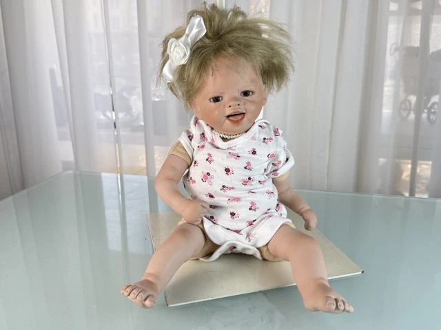 POUPON DE COLLECTION pour Collection,Porcelaine Poupée 46 Cm. en Parfaite EUR 52,96 - PicClick FR