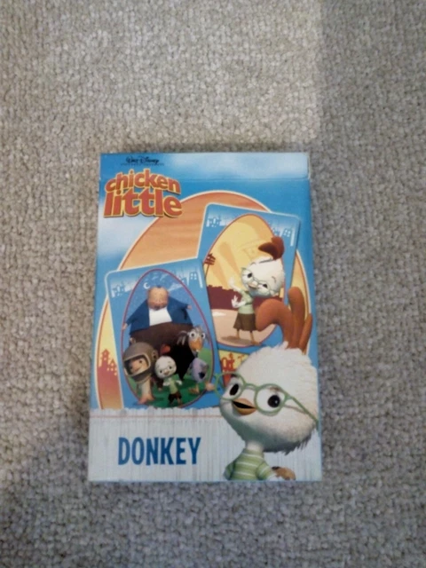 CHICKEN LITTLE CARD Game Donkey £4.99 - PicClick UK