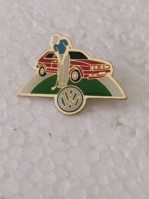 PIN'S PINS PIN Voiture Auto Volkswagen Vw "Golfeur " EUR 3,40 - PicClick IT