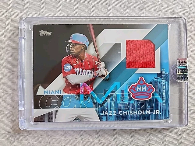 JAZZ CHISHOLM GIOCO Usato Relic City Connect 2024 Topps Series 2 CC2 ...