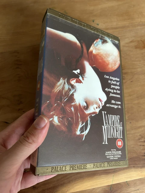 VAMPIRE AT MIDNIGHT VHS Video Tape PAL Classic Horror Movie Big Box Ex ...