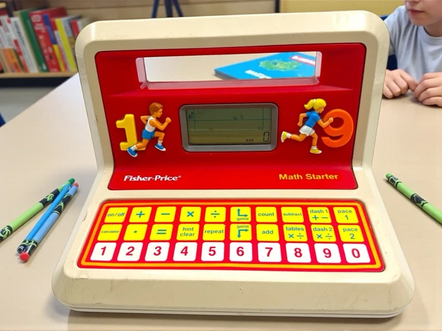 VTG FISHER PRICE Math Starter Interactive Educational Learning Retro ...