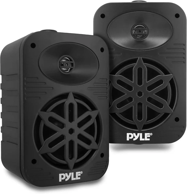 INDOOR OUTDOOR SPEAKERS Pair 500W Waterproof 13.3Cm 2-Way Full Range ...