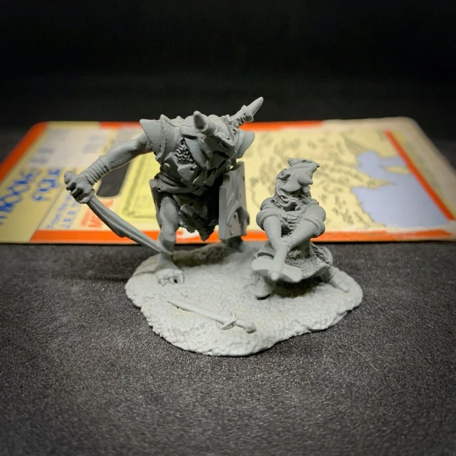 DAIN IRONFOOT & Azog M164, Mithril Miniatures $35.00 - PicClick AU