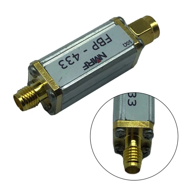 BAND PASS FILTER Dedicated For SMA FBP-433 SMA Interface Ultra Small ...