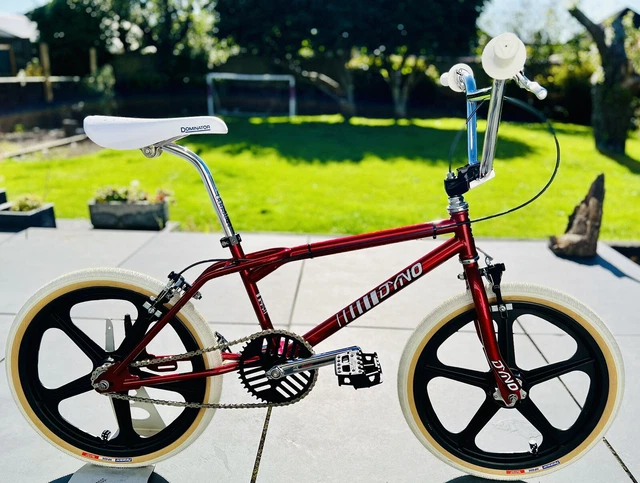 OLD SCHOOL BMX Rare Candy Red 1987 Dyno Compe Gt World Tour £1,095.00 ...