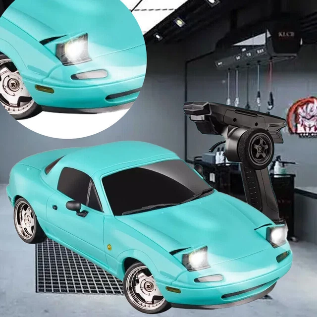 1:18 MODEL 2WD 2.4G ESP Gyroscope Full Scale Controlled Model RC Drift ...