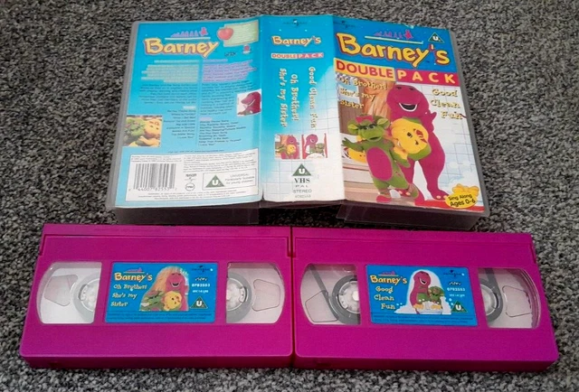 BARNEY OH BROTHER She's My Sister Good Clean Fun Pal Vhs Video Kids ...