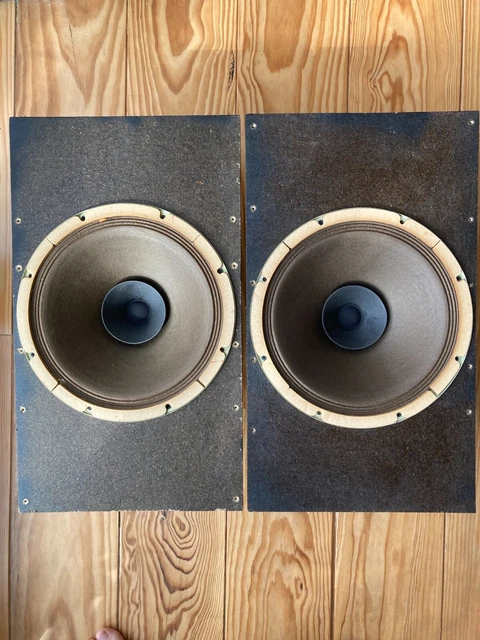 PHILIPS AD5200M ALNICO matched pair vintage speakers 12 inch full range ...