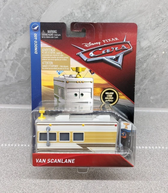 DISNEY PIXAR CARS Deluxe Van Scanlane RV Diecast 1:55 Scale Mattel BNIB ...