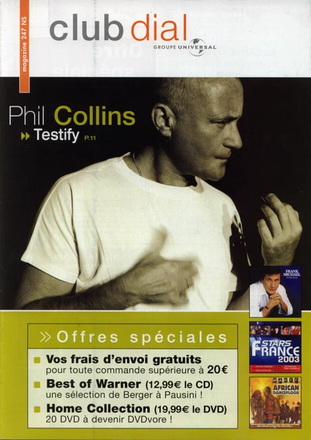 MAGAZINE - PHIL Collins Bashung Madonna Leslie Dutronc Linkin Park ...