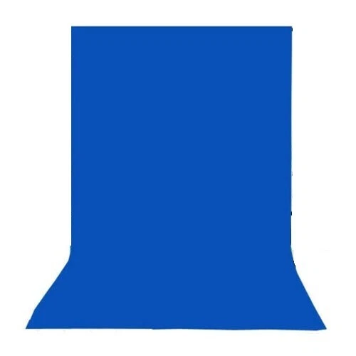 BLUE SCREEN CHROMA Key Backdrop Background 2.5m wide 3m Long 100% ...