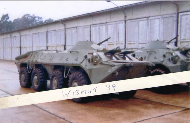 NVA-FOTO OLDTIMER DDR Landstreitkräfte Mot.-Schützen Schützenpanzer SPW ...