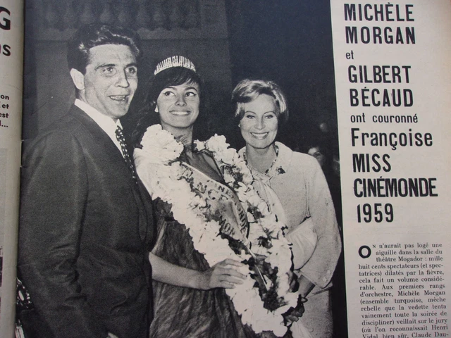 CINÉMONDE N°1296 DE 1959: Tina Louise-Sylva Koscina-Emmanuelle Riva ...