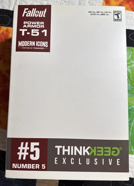 FALLOUT MODERN ICONS #5 Power Armor T-51 9'' Statue by Thinkgeek ...