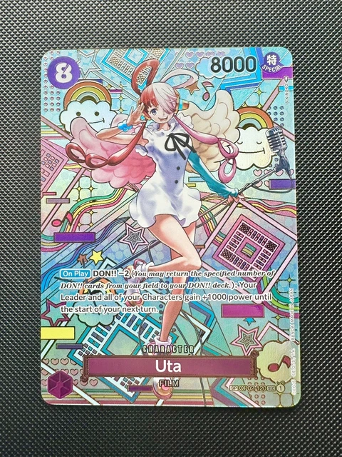 ONE PIECE CARD Game - Uta Op02-120 Special Rare - Op05 English EUR 79 ...