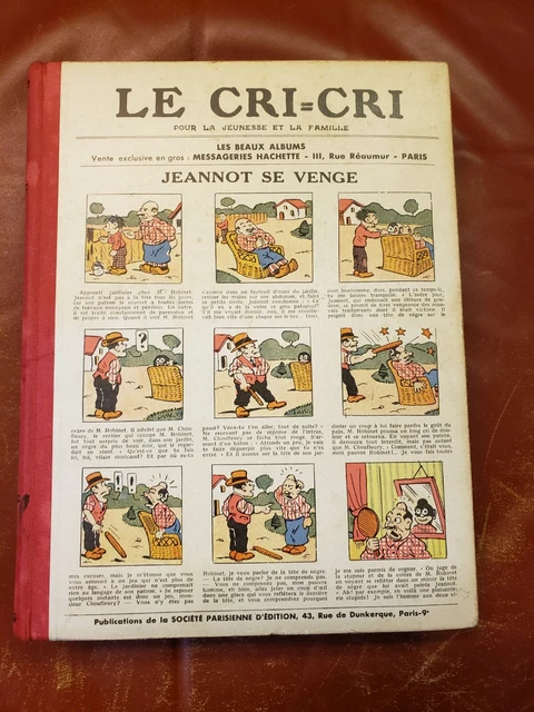 ALBUM BD ANCIEN Le Cri Cri 1934 Album Complet EUR 50,00 - PicClick FR