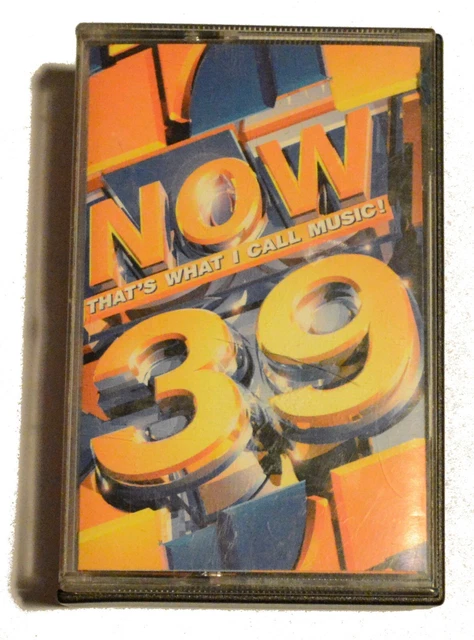 NOW THATS WHAT I Call Music 39 Original Double Cassette Album 1998 £6. ...