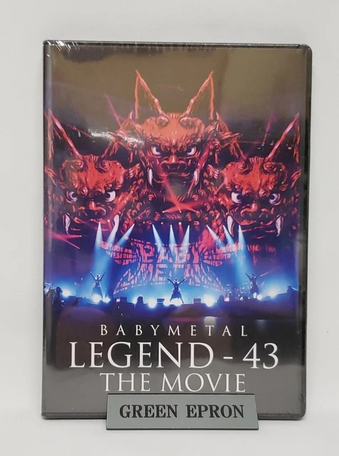 BABYMETAL LEGEND 43 THE MOVIE DVD Standard Edition Region 2 TFBQ-18293 ...