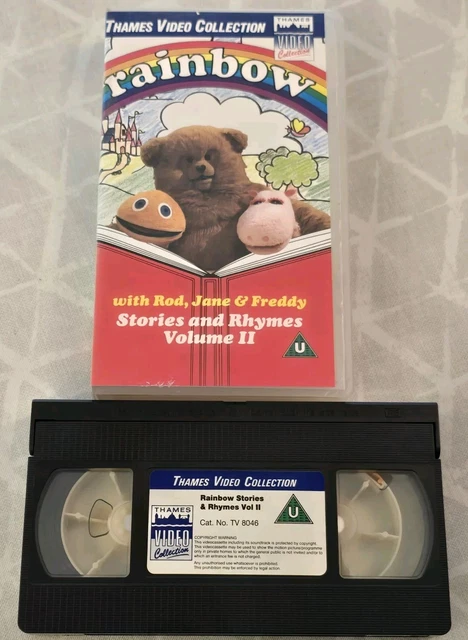 RAINBOW : STORIES And Rhymes - Volume 2 - VHS Video Thames Television ...