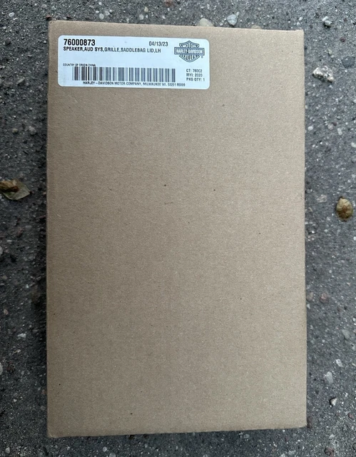 HARLEY-DAVIDSON BOOM! AUDIO saddlebag Speaker Grille LH 76000873 £48.00 ...
